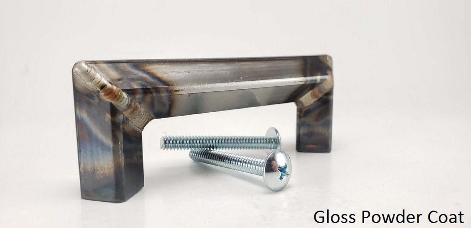 Unique Tig Welded Cabinet Pull Handle Mill Finish Raw Steel Color - Etsy