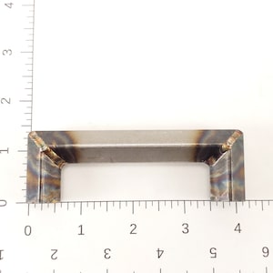 Unique Tig Welded Cabinet Pull Handle Buffed Finish Raw Steel Color - Etsy