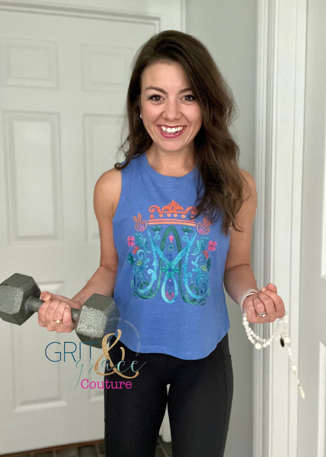 Auspice Maria Workout Tank- Auspice Marie Exercise Tank- Marian ...