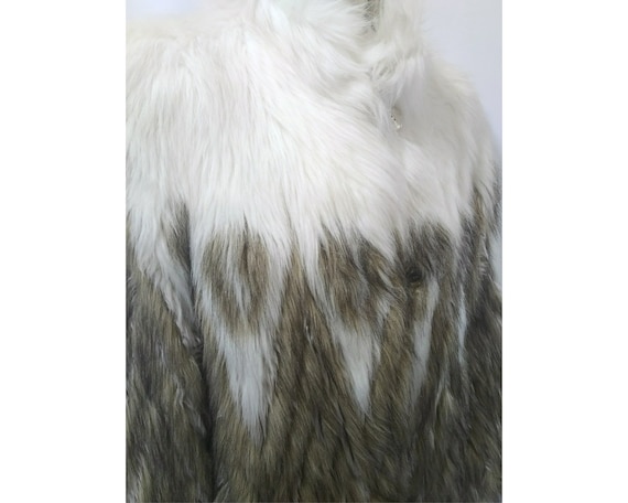 Vintage 1970's Astraka of London Faux Fur Coat; Two-… - Gem