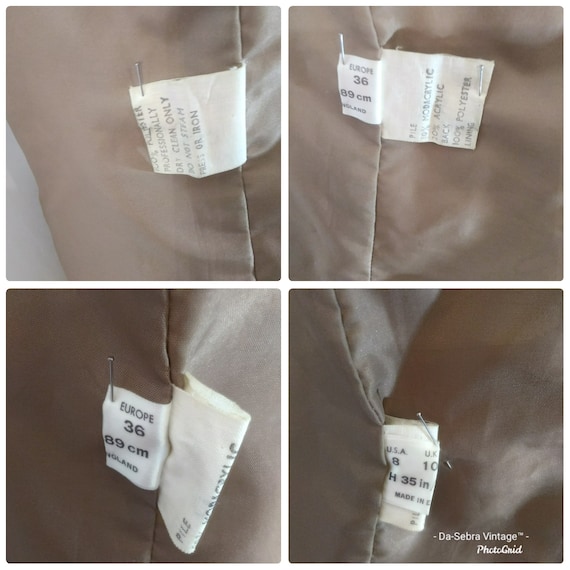 Vintage 1970's Astraka of London Faux Fur Coat; Two-… - Gem