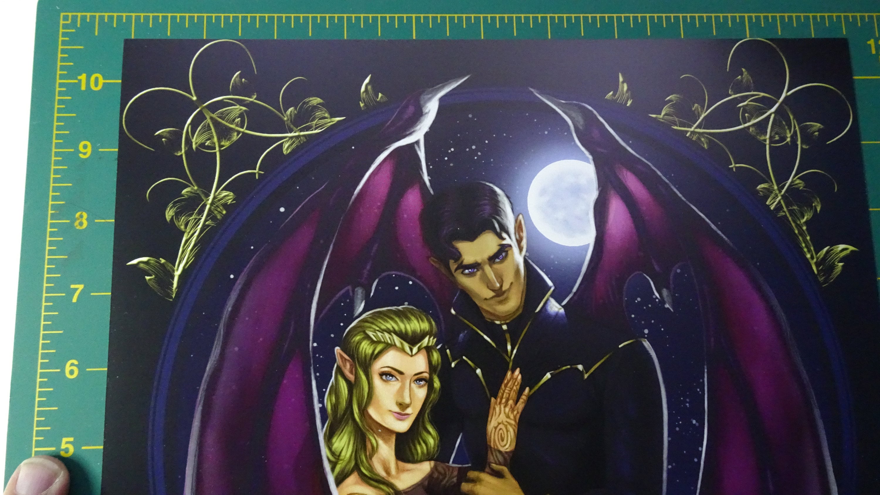 Feyre and Rhysand Fine Art Giclee Print Original Artwork and Unframed ...