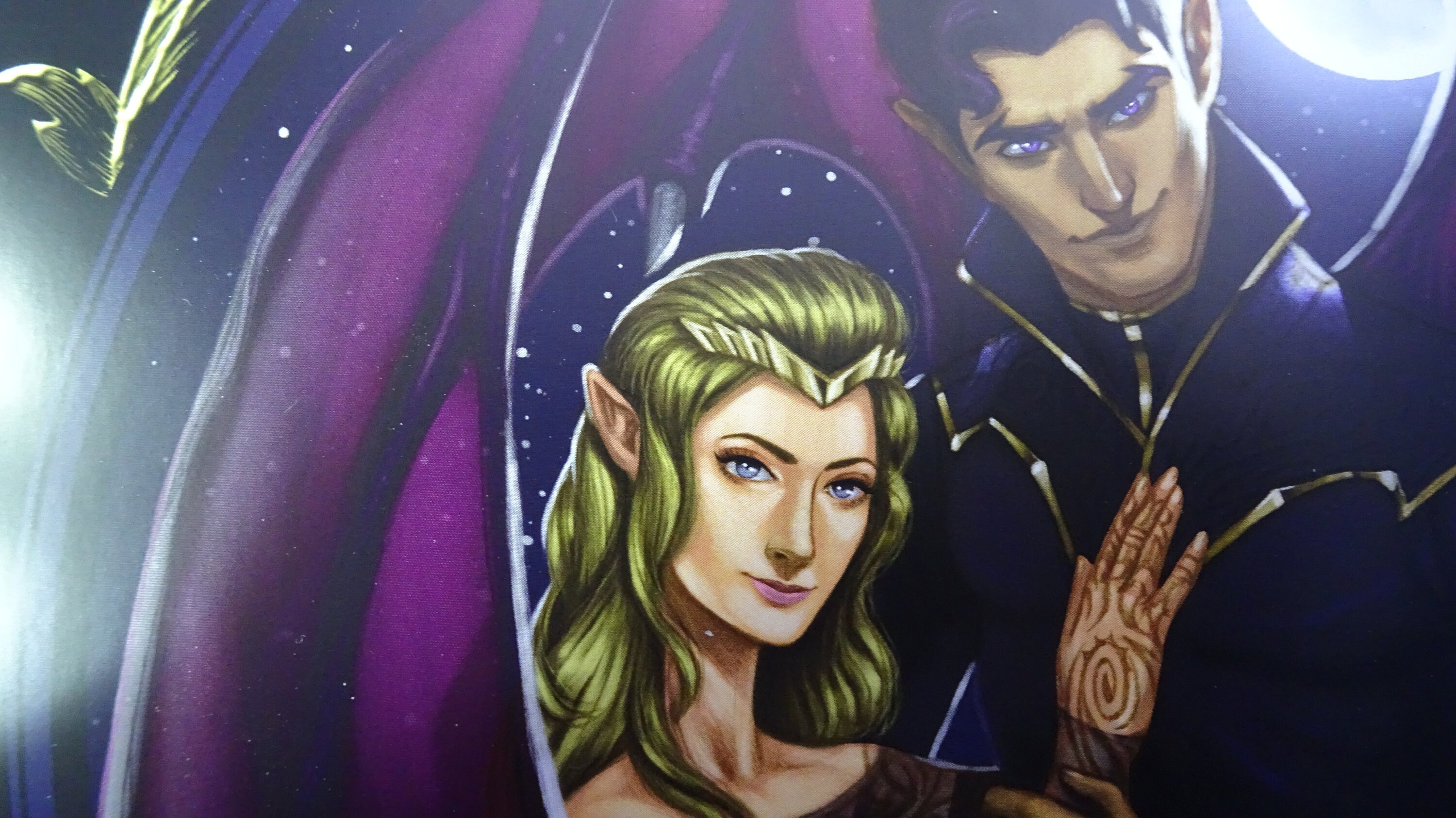 Feyre and Rhysand Fine Art Giclee Print - Original Artwork and Unframed ...