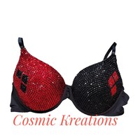 Blood Red Armour Resin Mermaid Corset Bra Top Cosplay Costume Patent ...