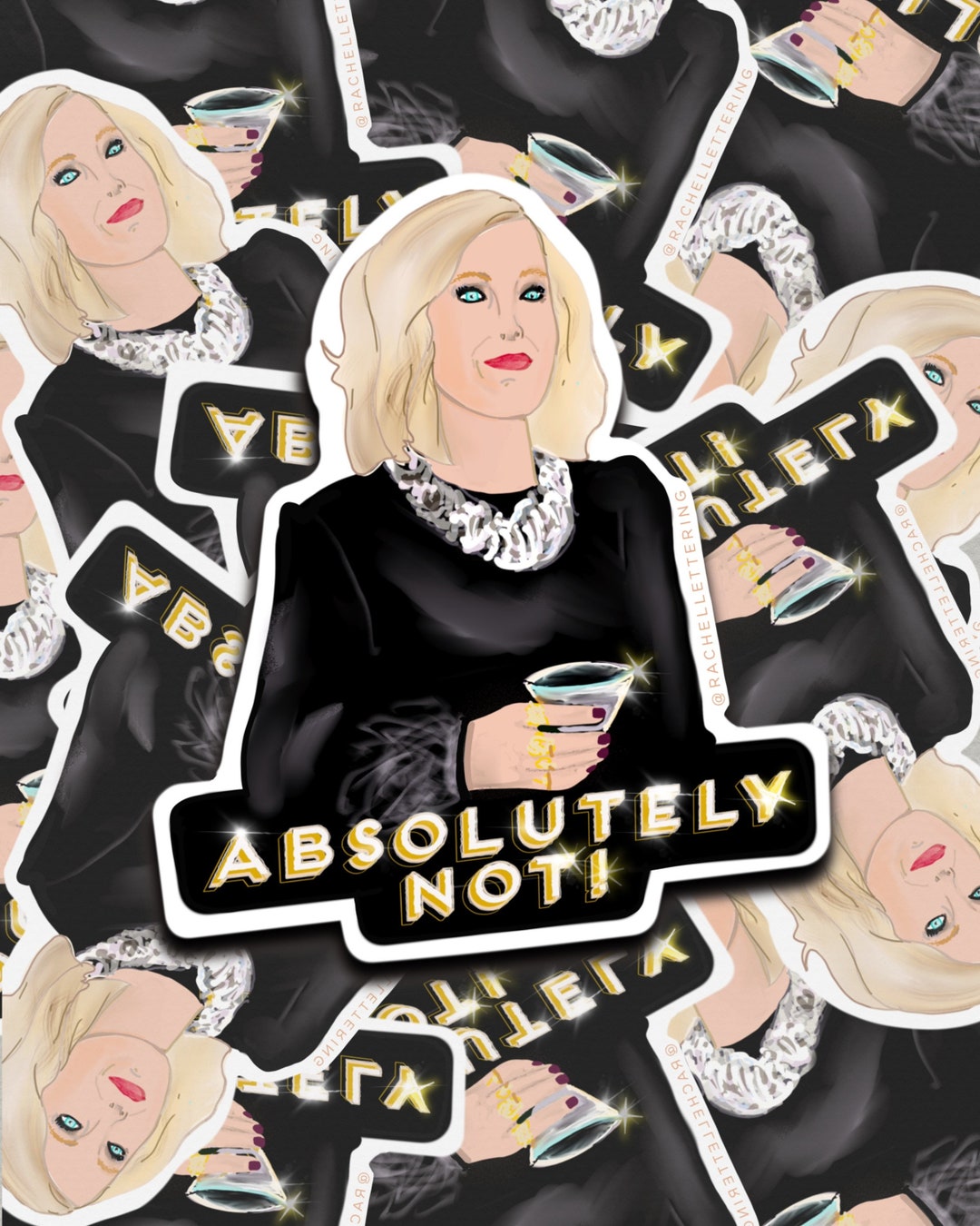 Moira Sticker Schitts Vinyl Decal Waterproof for Water Bottle ...