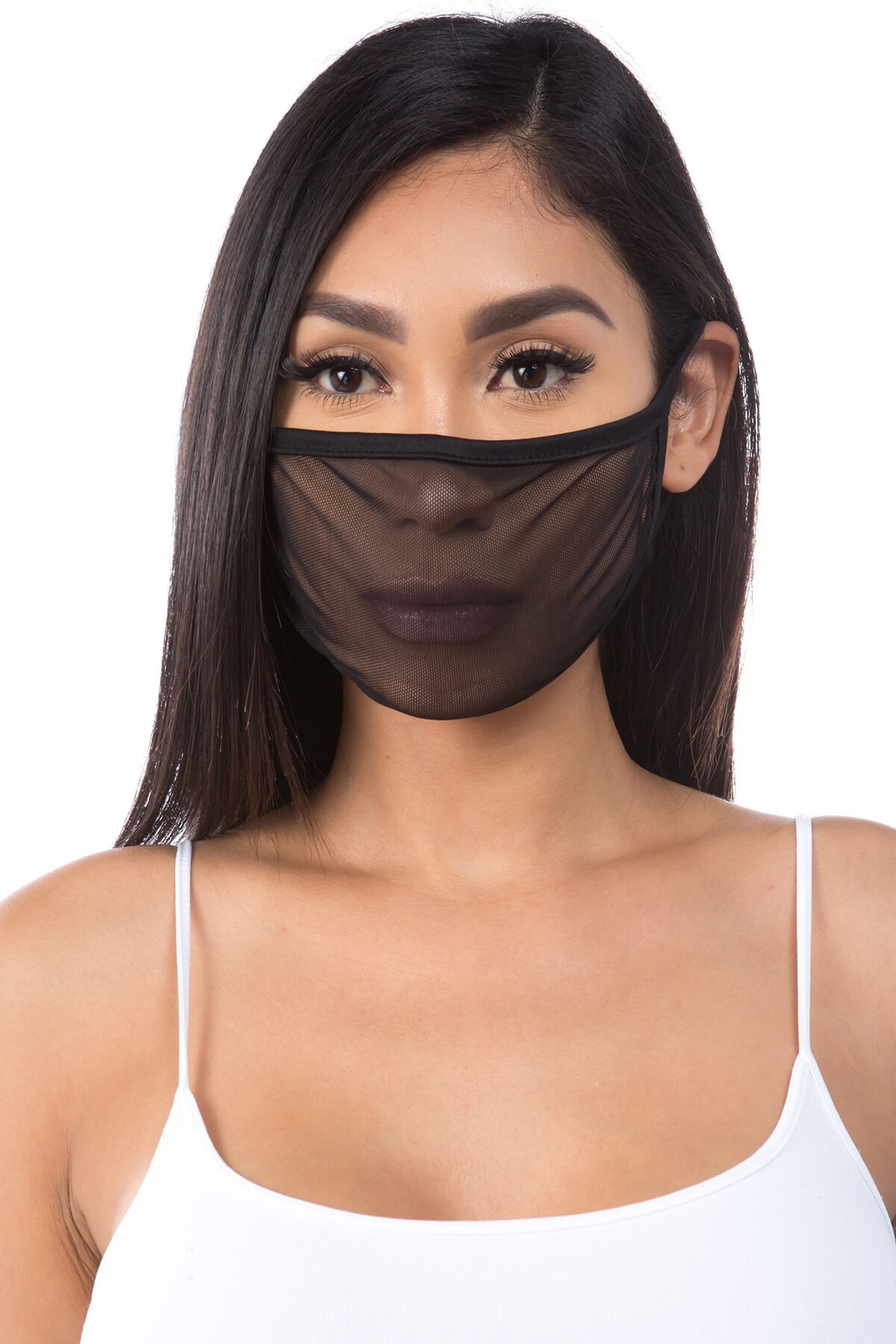 Double or Single Layer Mesh Face Mask Sheer Breathable - Etsy