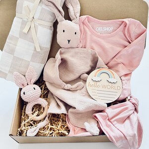 Newborn Gift Set | 6pc Baby Shower Bundle | Baby Gift Box | Gift for ...