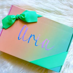 Personalized Gift Box for Little Girls | Birthday Gift Set | Custom ...
