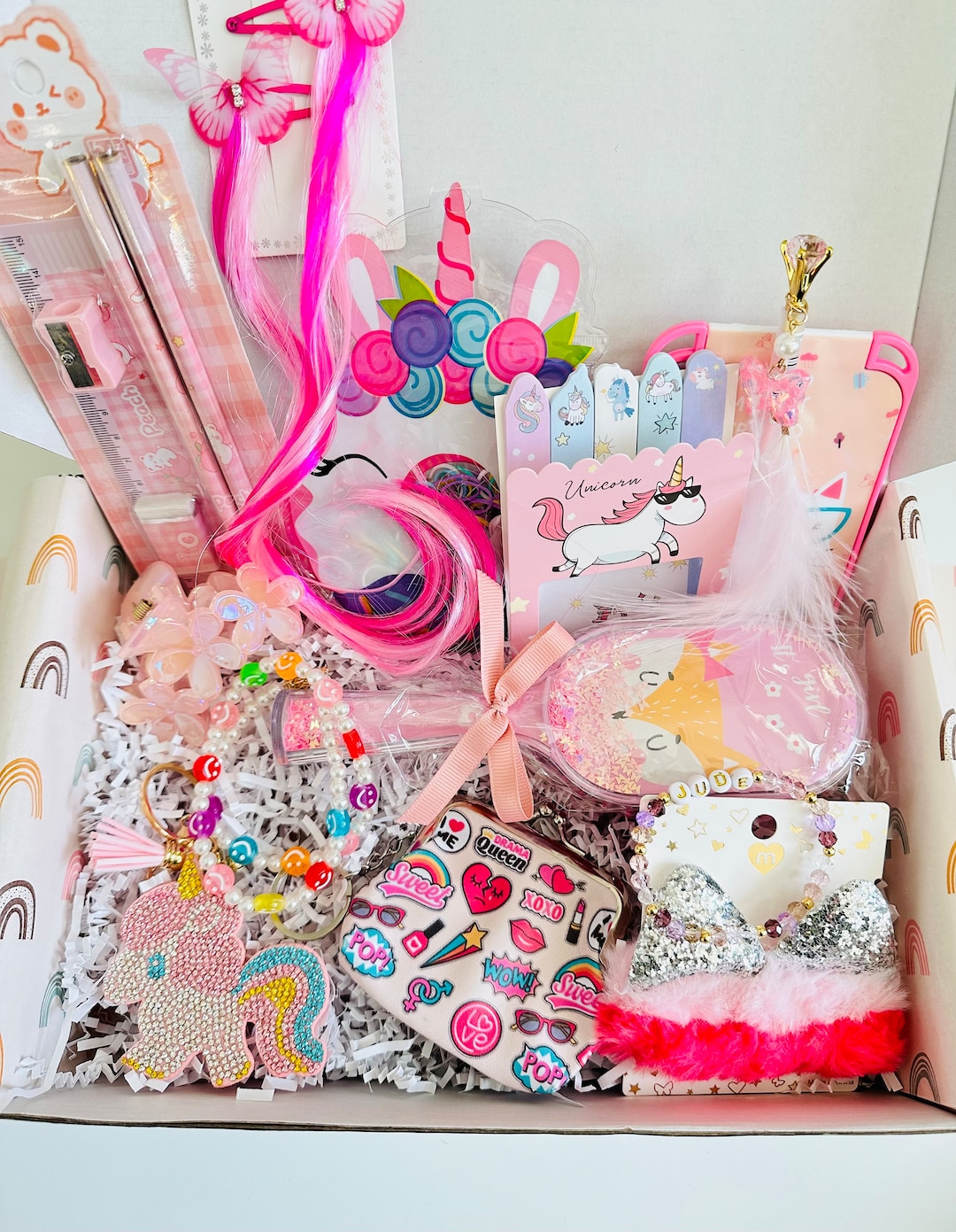 Personalized Gift Box for Little Girls | Birthday Gift Set | Custom ...