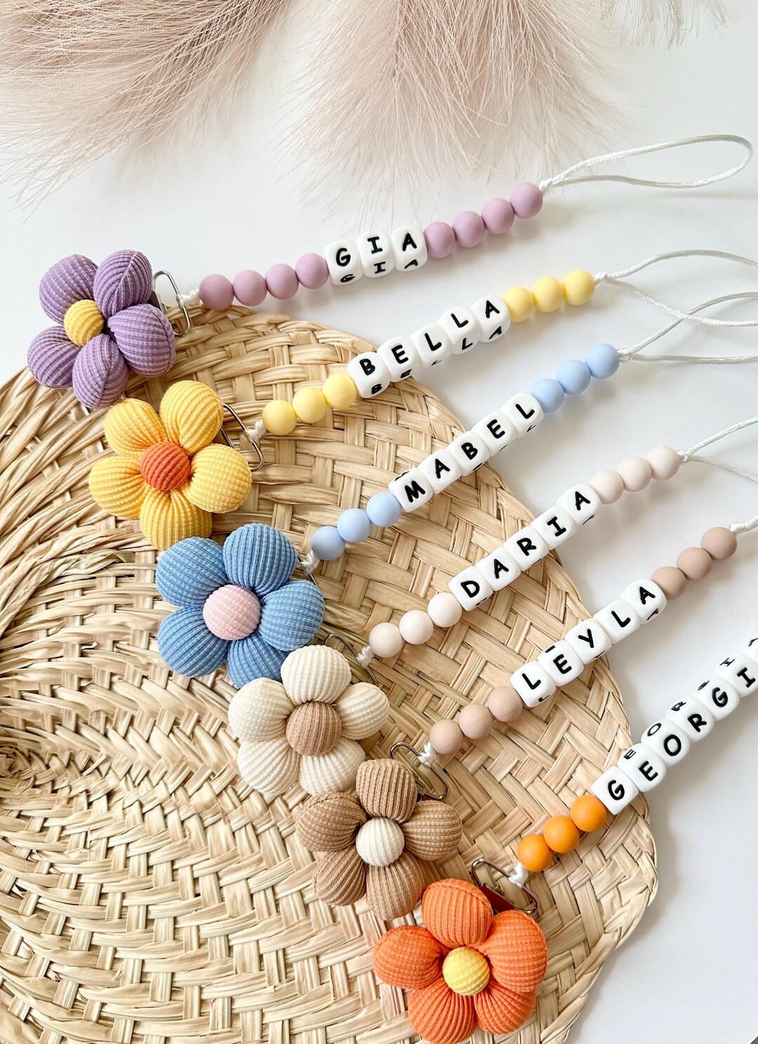 Custom Personalized Pacifier Clip | Stylish and Functional Clip for ...