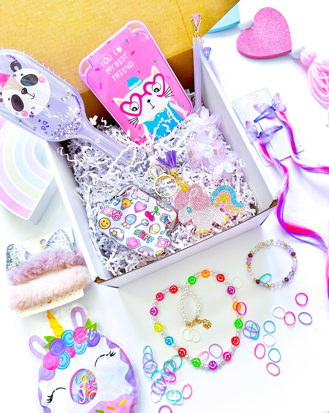 Personalized Gift Box for Little Girls | Birthday Gift Set | Custom ...