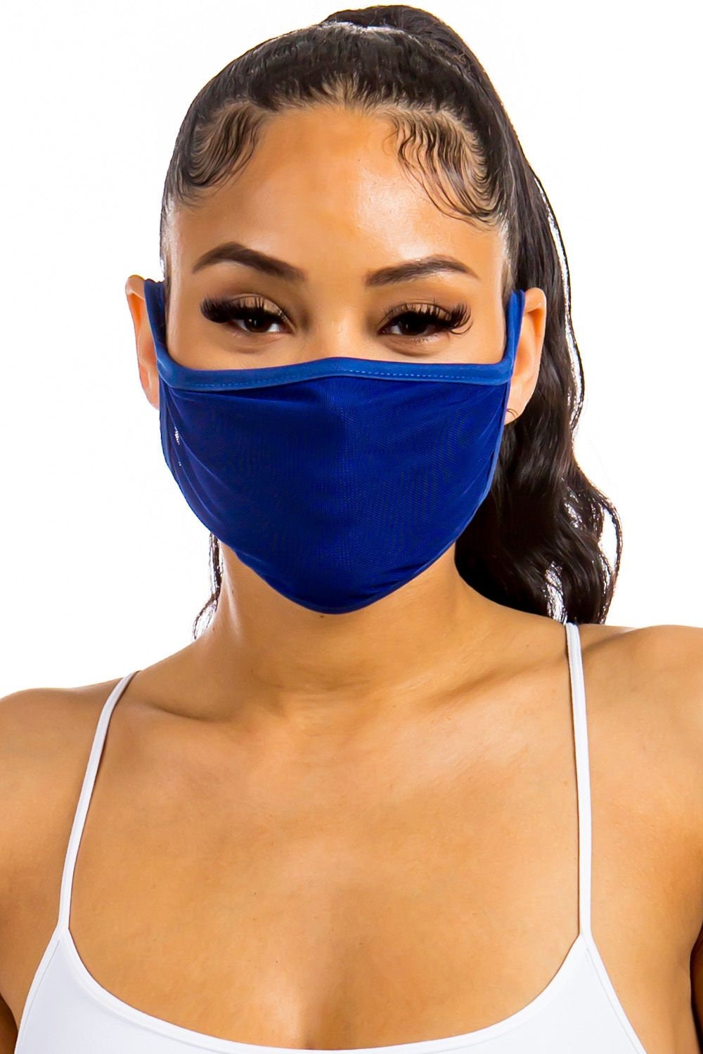 Double or Single Layer Mesh Face Mask Sheer Breathable - Etsy
