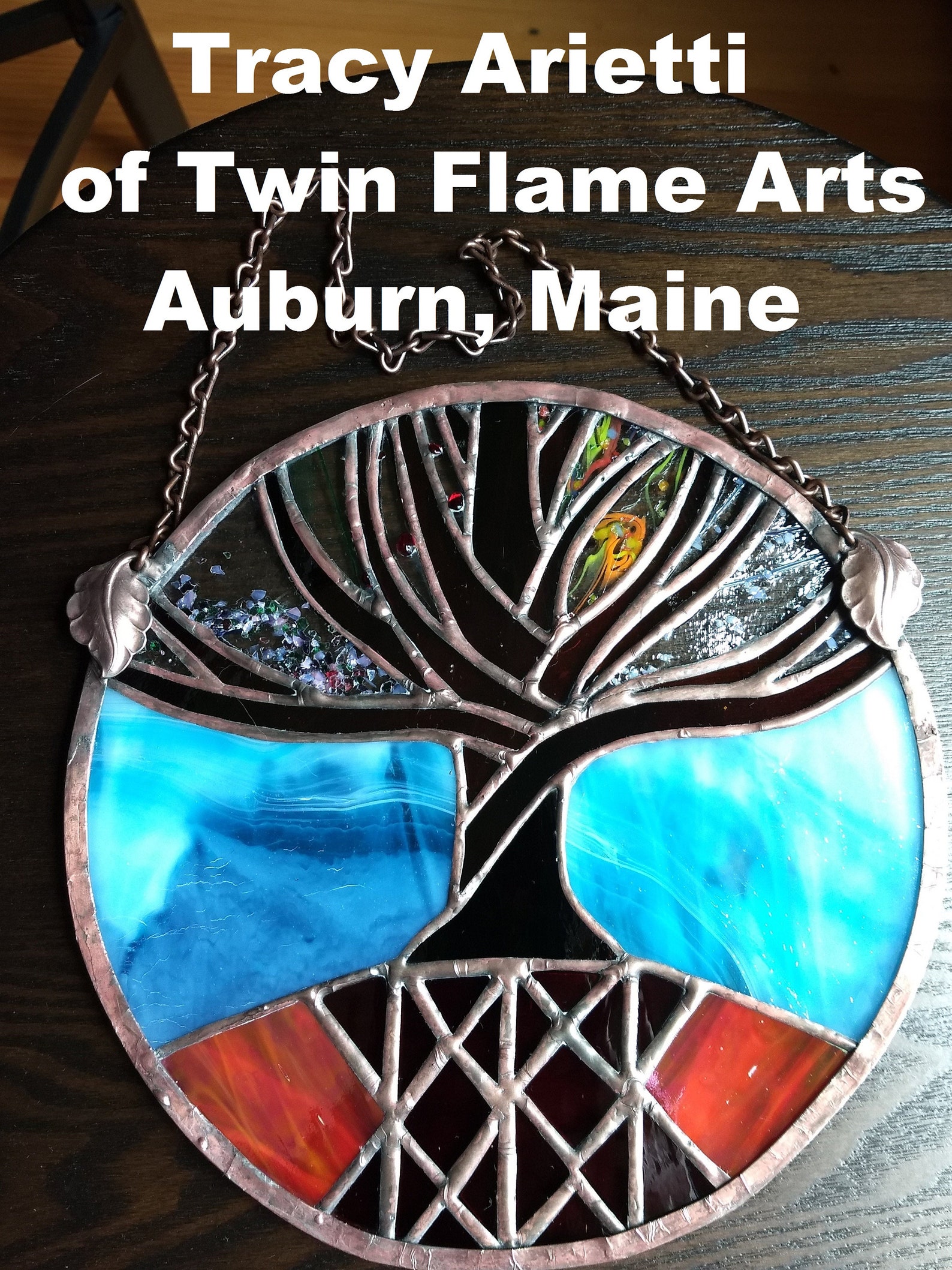 Brass Leaf Hanger for Stained Glass, Chain Not Included. - Etsy