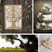 Tree Rustic Wedding Invitation DIY With Heart Eco Gatefold - Etsy