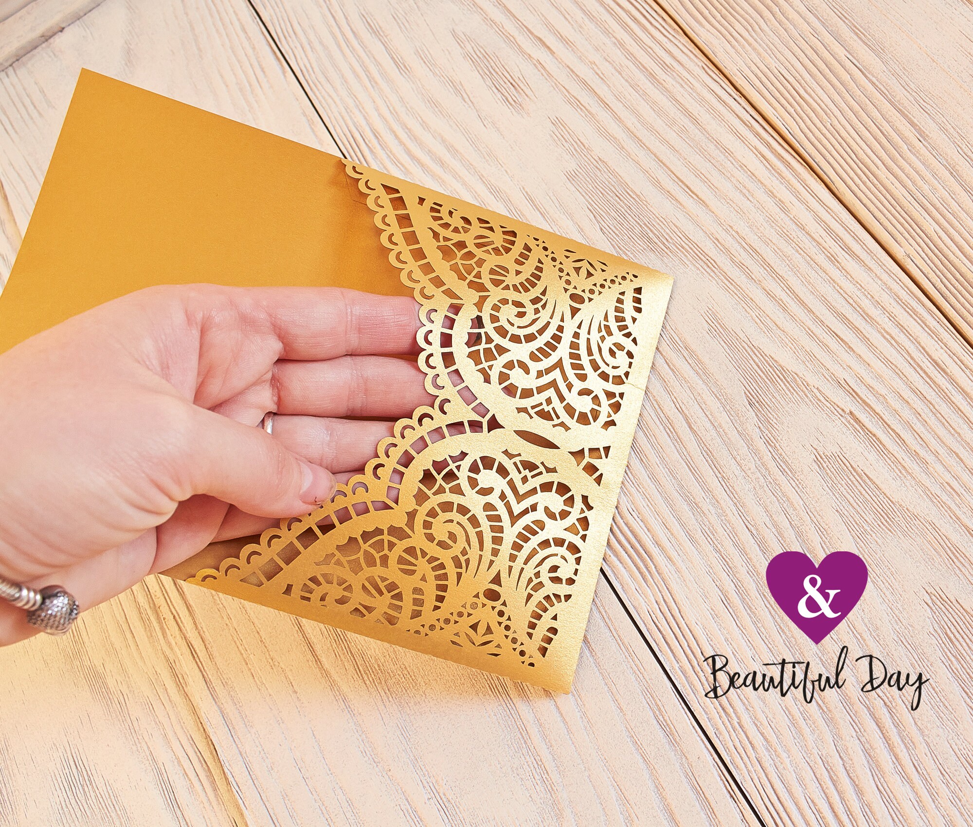 Panel Pocket Invite DIY, Lace Pocket Invite Any Color, Lace Wedding ...