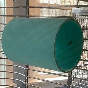 Parrot Bird Green PVC Bed Hut Tunnel Tube 4 Conure Caique Quaker Budgie ...