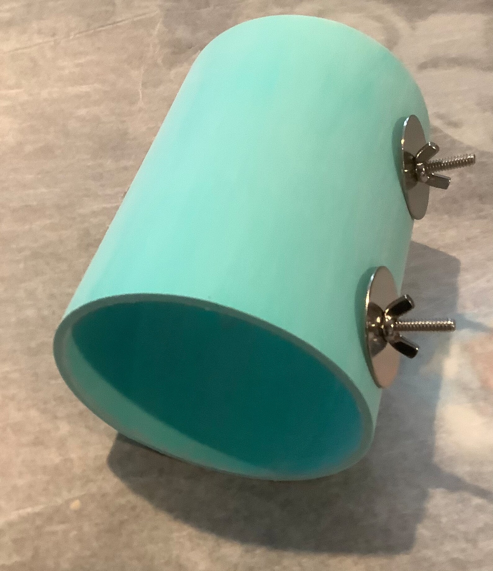 Parrot Bird Green PVC Bed Hut Tunnel Tube 4” Conure Caique Quaker ...