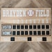 Personalized Baseball Scoreboard Sign - Etsy