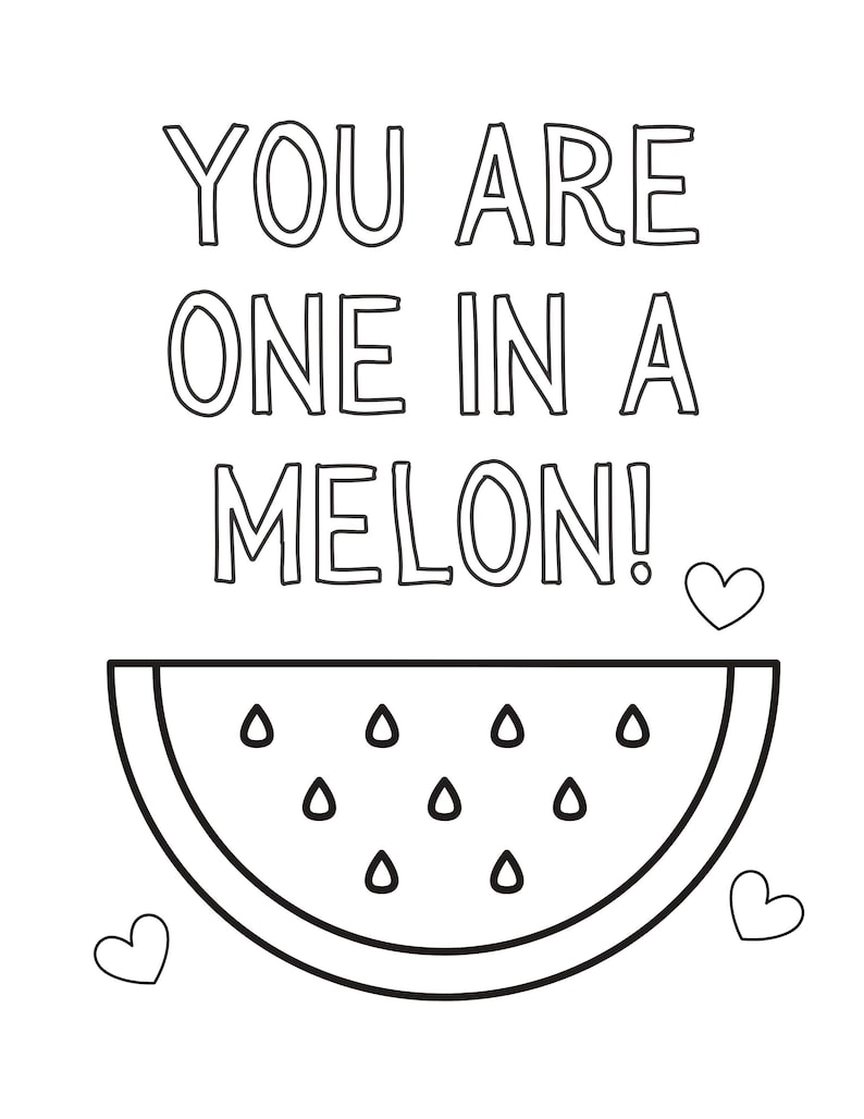 Valentines Day Coloring Pages, Digital Download, Kids Coloring Pages ...