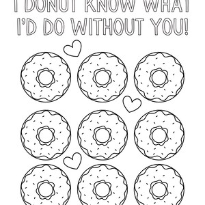 Valentines Day Coloring Pages, Digital Download, Kids Coloring Pages ...