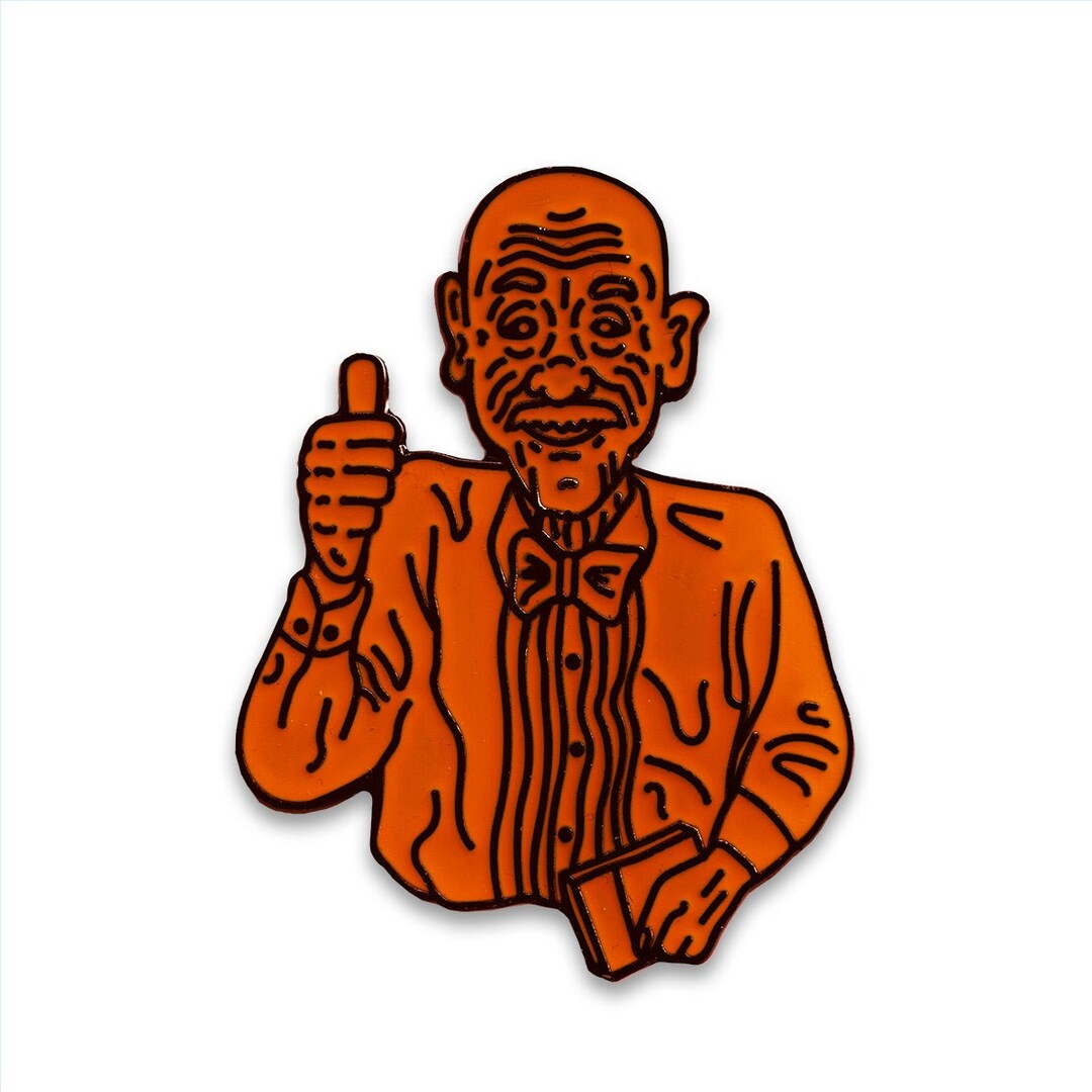 LIMITED TO 100 Thumbs up Old Man TV Show Enamel Pin - Etsy