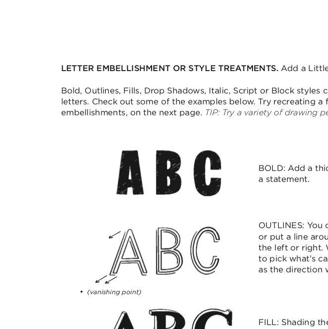 Lettering and Typography a Beginner's Guide to Drawing Fancy Letters ...