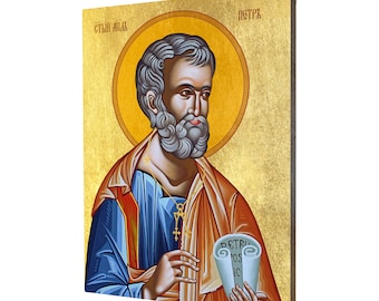 Apostle Peter Icon - Etsy
