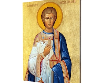 Saint Stephen Icon - Etsy