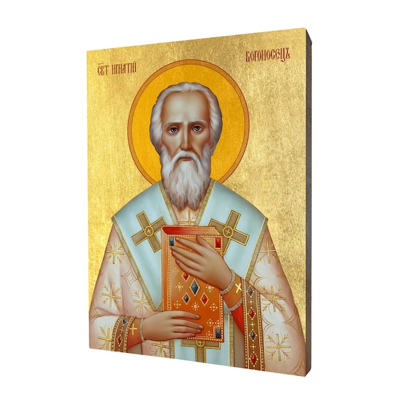 Icon of Saint Ignatius of Antioch a Religious Gift Handmade | Etsy