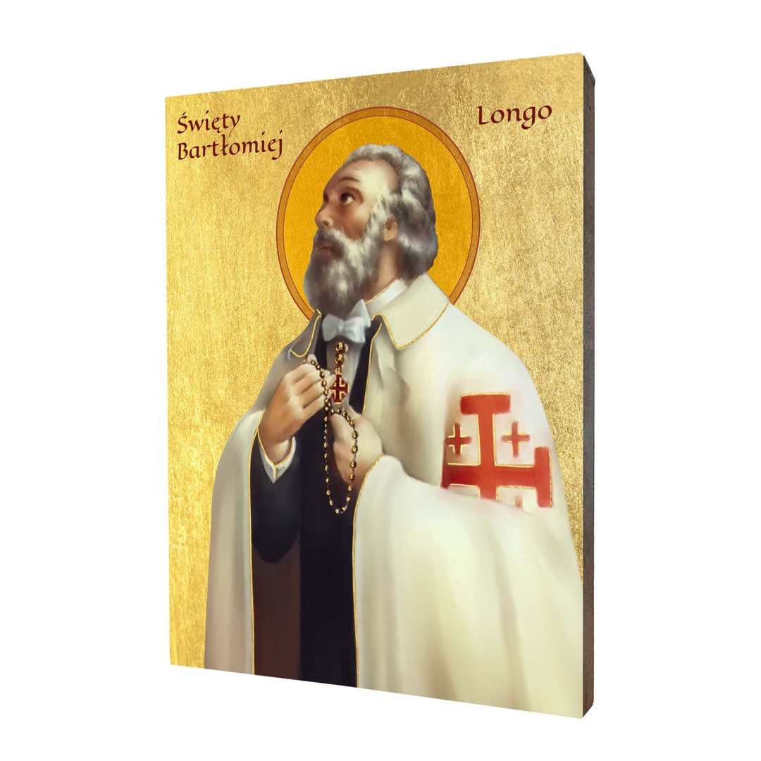 Saint Bartholomew Longo Religious Icon - a Religious Gift, Handmade ...