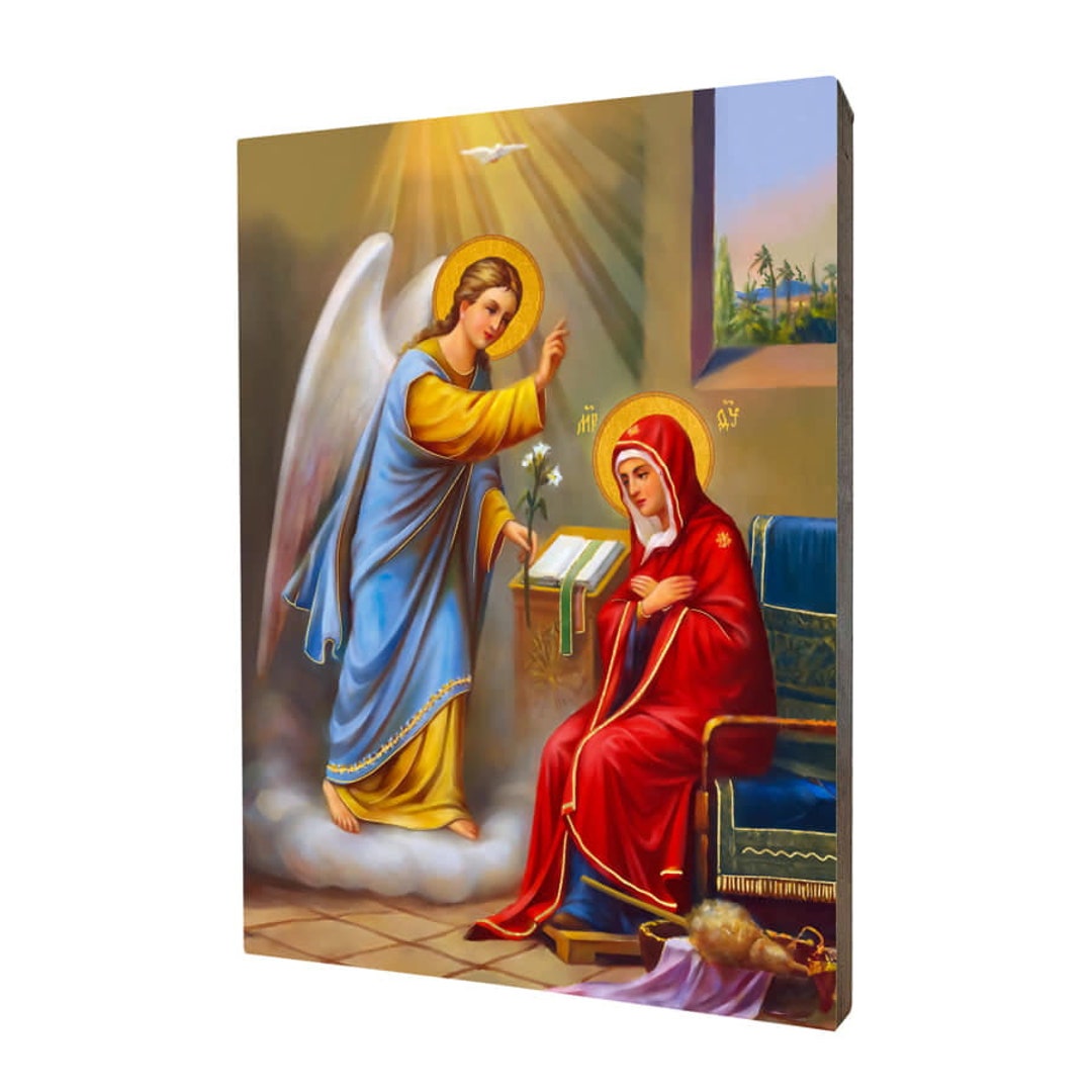 Icon of the Annunciation of the Blessed Virgin Mary - a Religious Gift ...