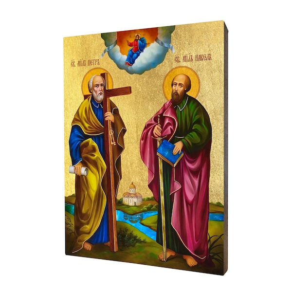 Saints Peter and Paul Icon - Etsy