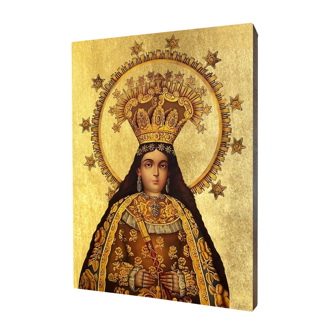 Our Lady of Antipolo Religious Icon - a Religious Gift, Handmade ...