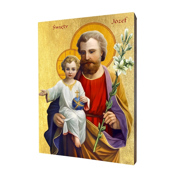 Saint Joseph Icon - Etsy