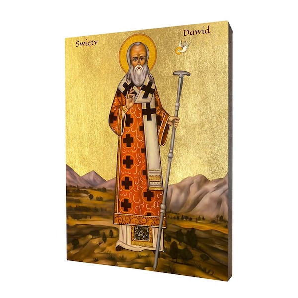 Saint David Icon - Etsy