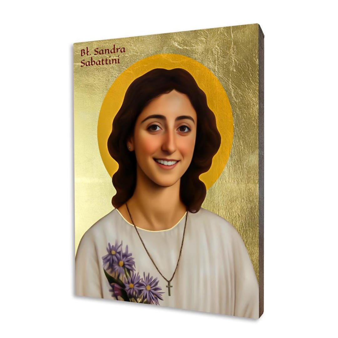 Icon of Blessed Sandra Sabattini - Etsy