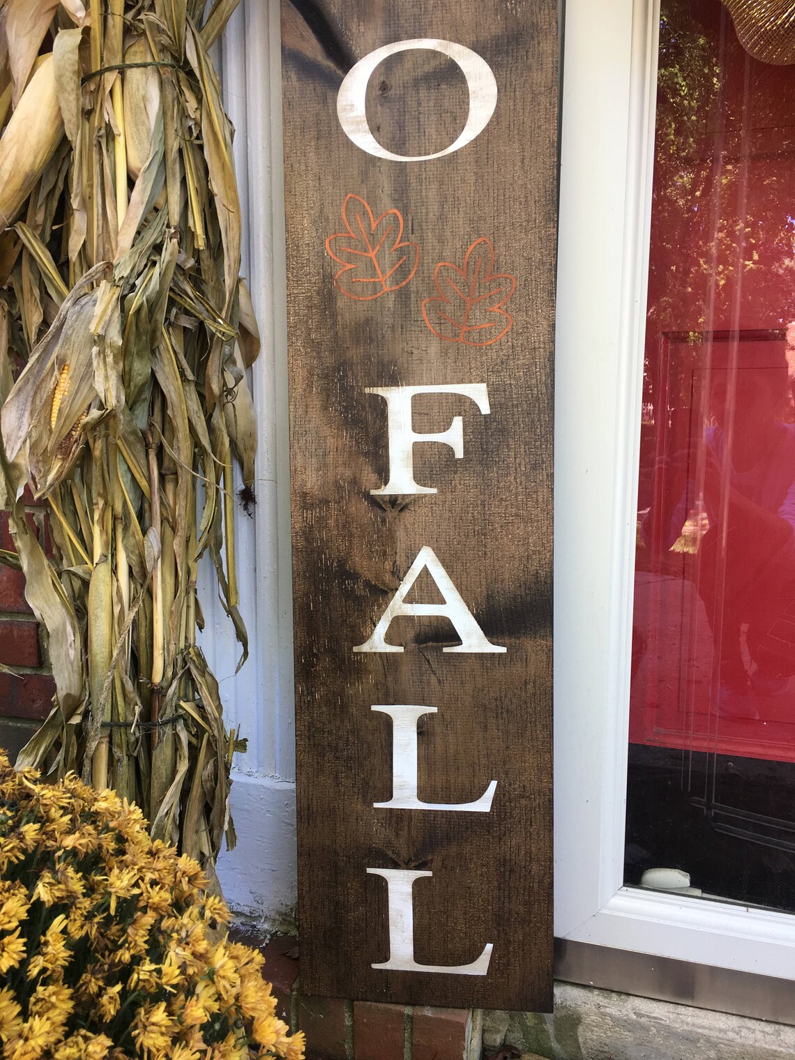 Hello Fall Sign Fall Sign Fall Decor Thanksgiving Sign | Etsy
