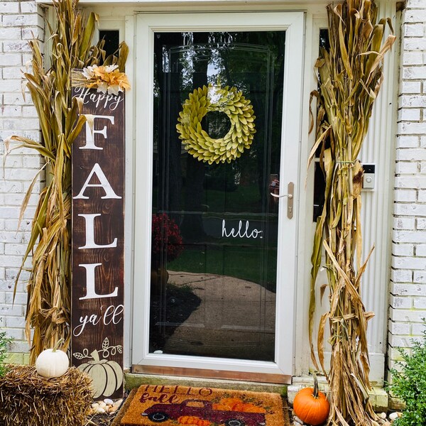 Tall Fall Sign - Etsy