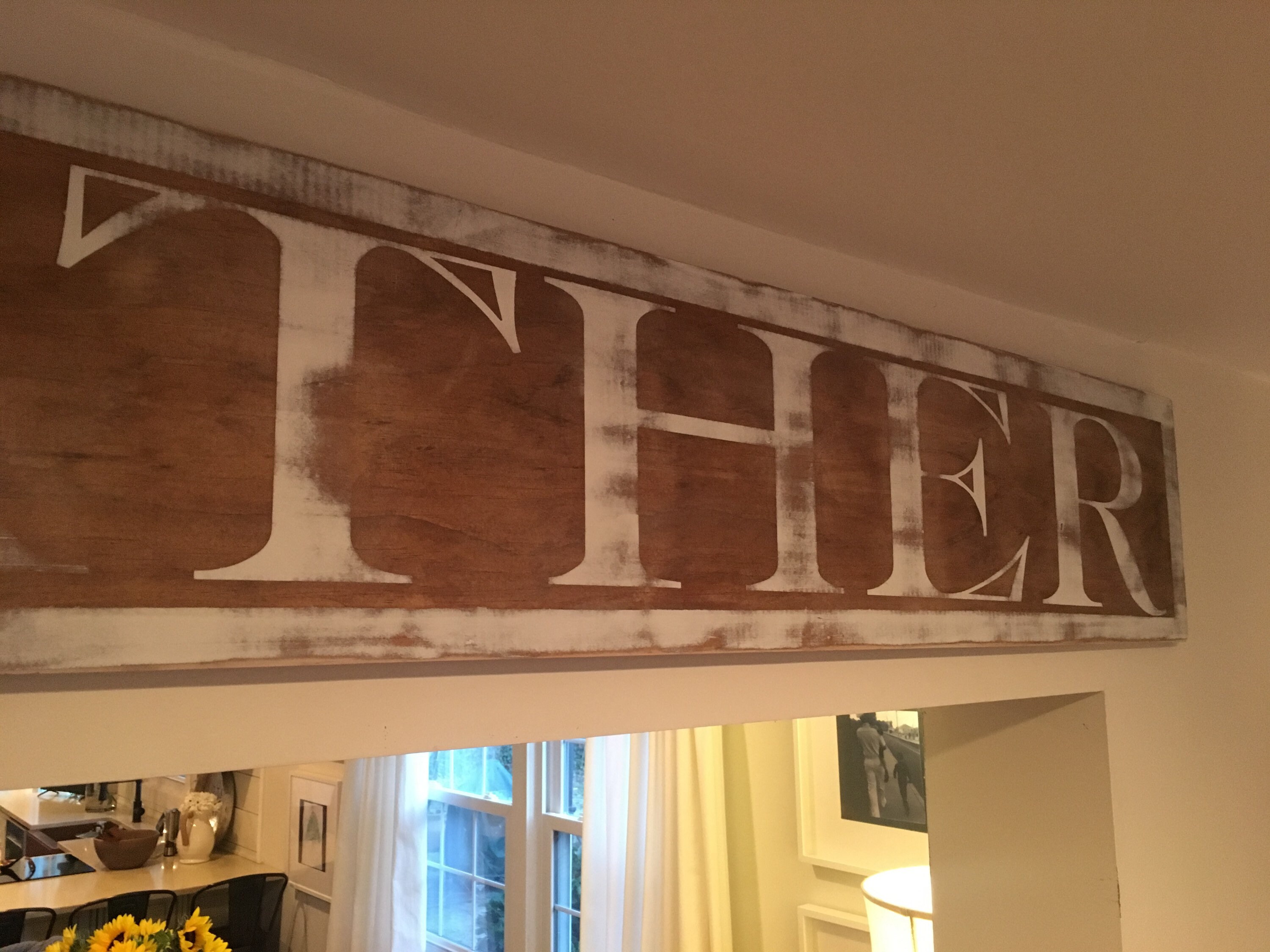 Gather Gather Sign Kitchen Sign Dining Room Sign Rustic | Etsy