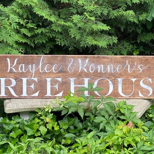 Treehouse Sign, the Treehouse Sign, Fort Signs, Camping Signs, Tree ...
