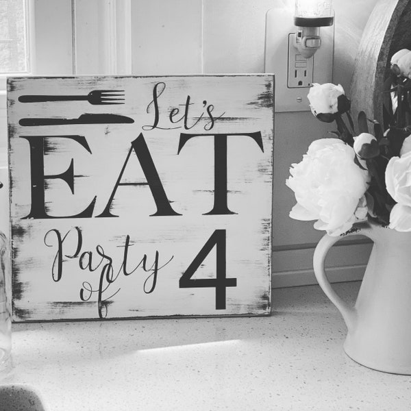 Eat Kitchen Sign - Etsy
