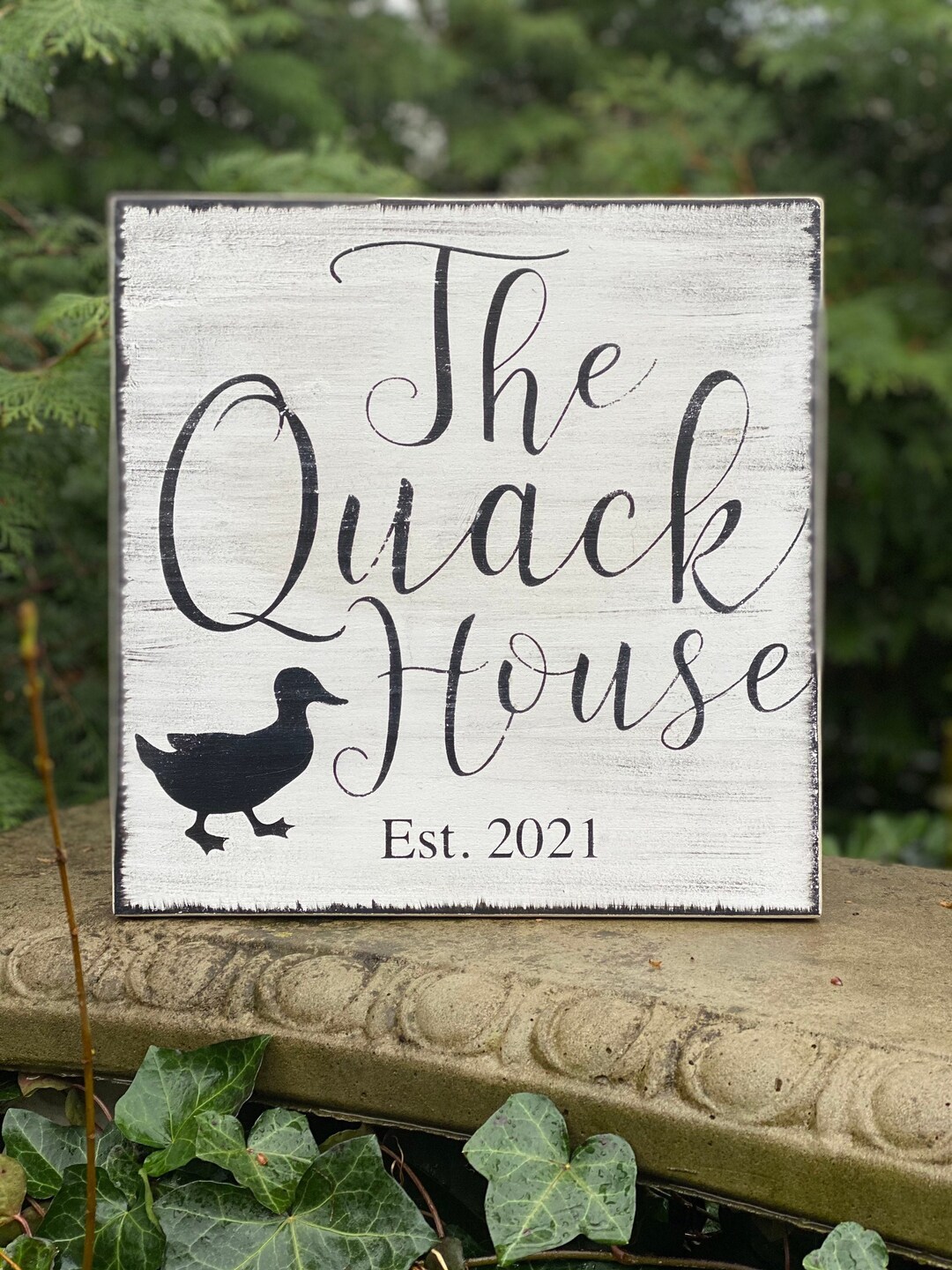 The Quack House the Quack Shack Farm Duck Wooden Sign - Etsy