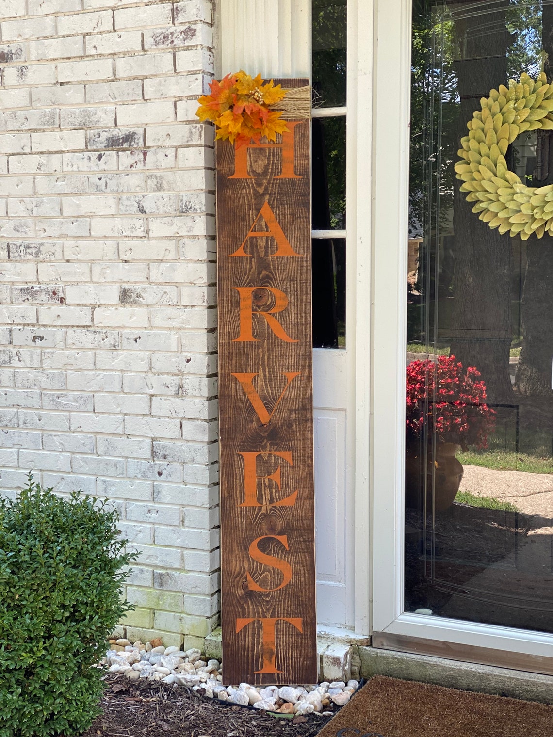 Harvest Fall Sign Harvest Sign Holiday Sign Holiday Porch - Etsy