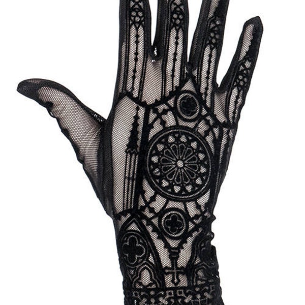 Gothic Gloves - Etsy
