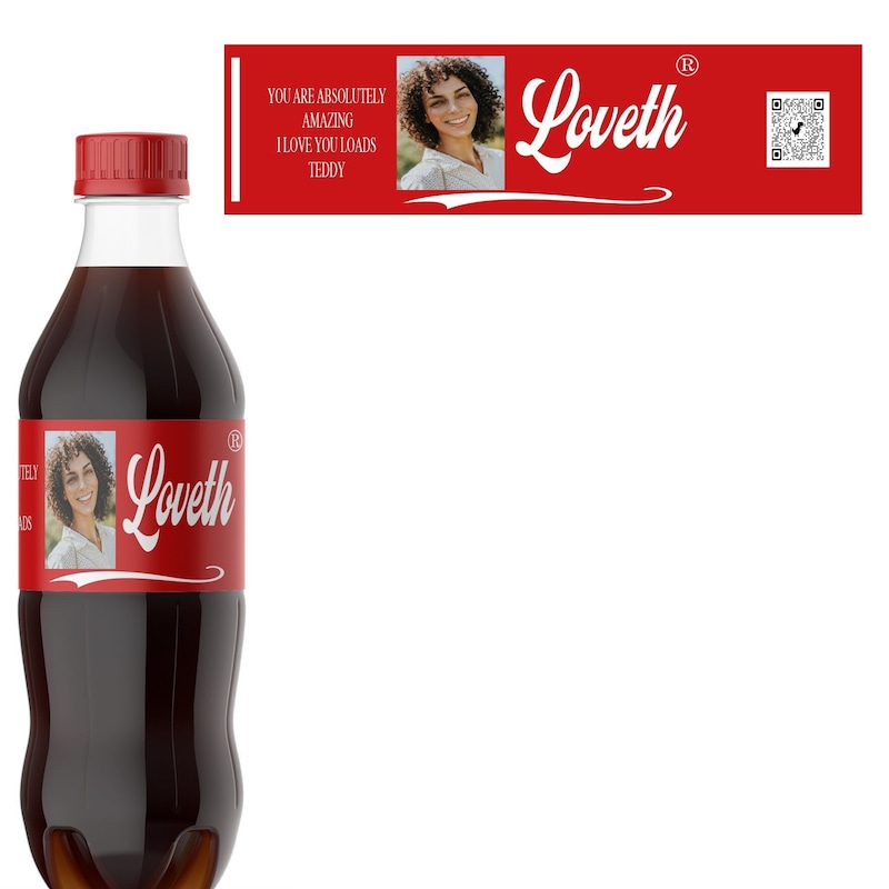 Cola flasche mit namen - Etsy.de