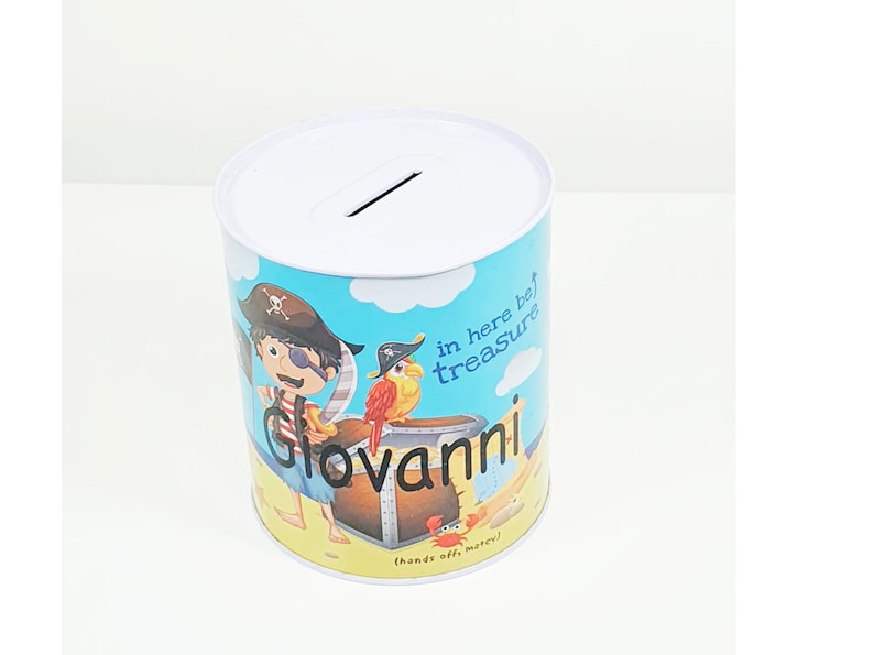 Personalised Character Money Box Dinosaur Money Box Pirate - Etsy UK