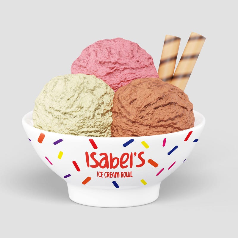 Ice Cream Bowl - Etsy