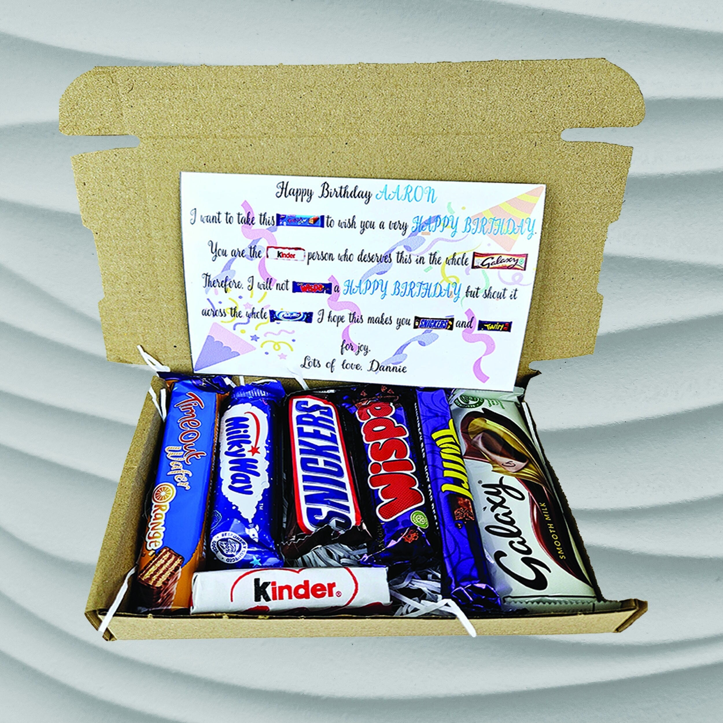 40th Birthday Candy Poem