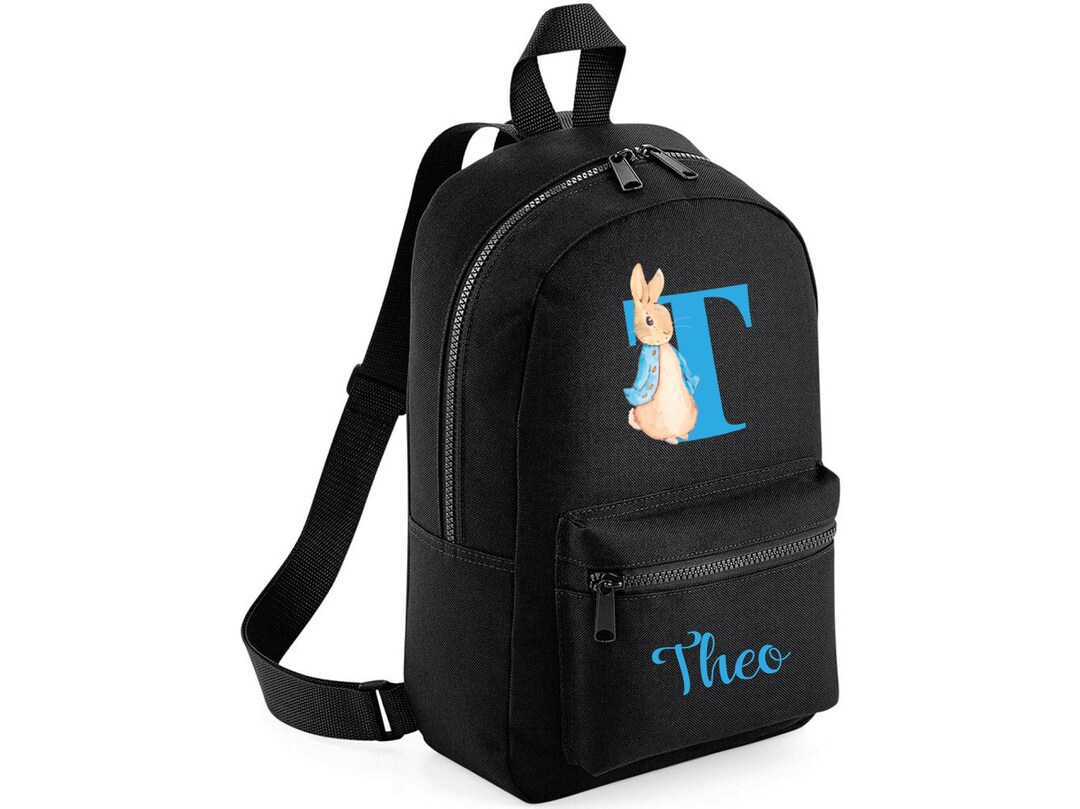 Personalised Peter Rabbit Children's Backpack, Custom Name School Bag ...