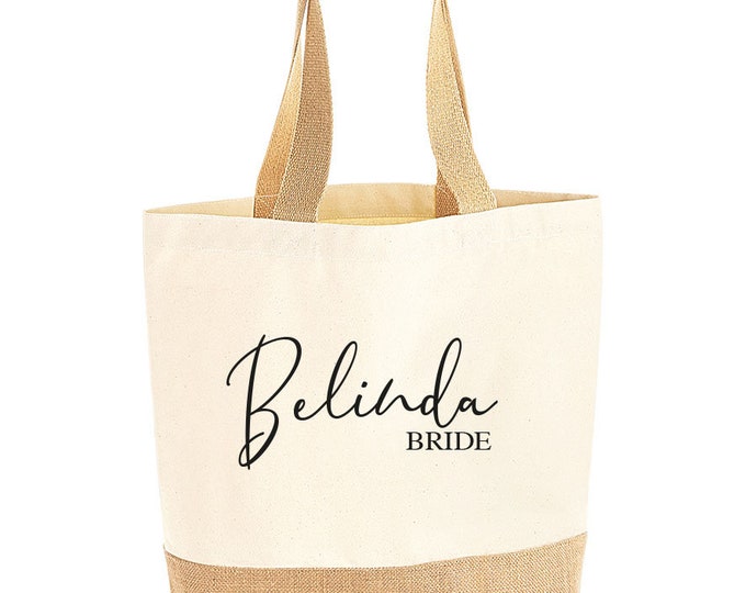 Personalised Large Tote Bag, Large Shopper Bag, Uni Bag, Personalised ...